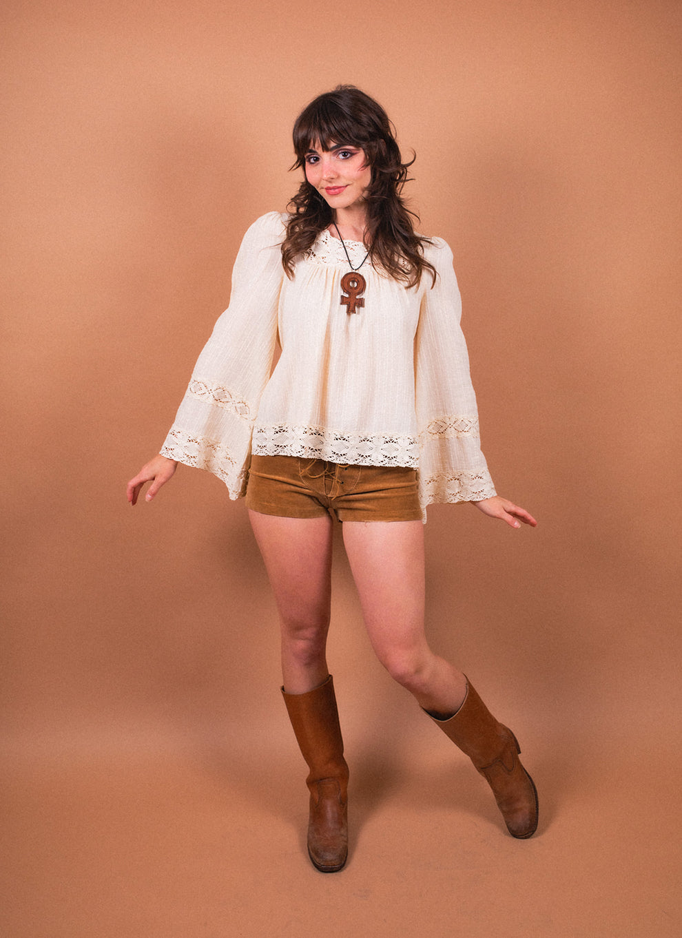 Blossom - Square Neck Lace Tie Top – The Chain